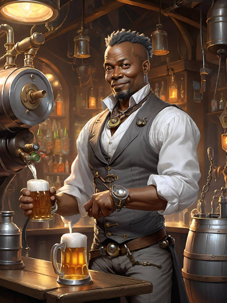 The Bartender By Sgtphysh On Deviantart