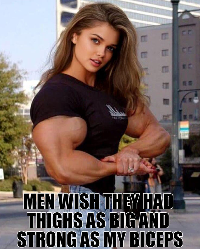 Biceps Girl By Tom091178 On Deviantart