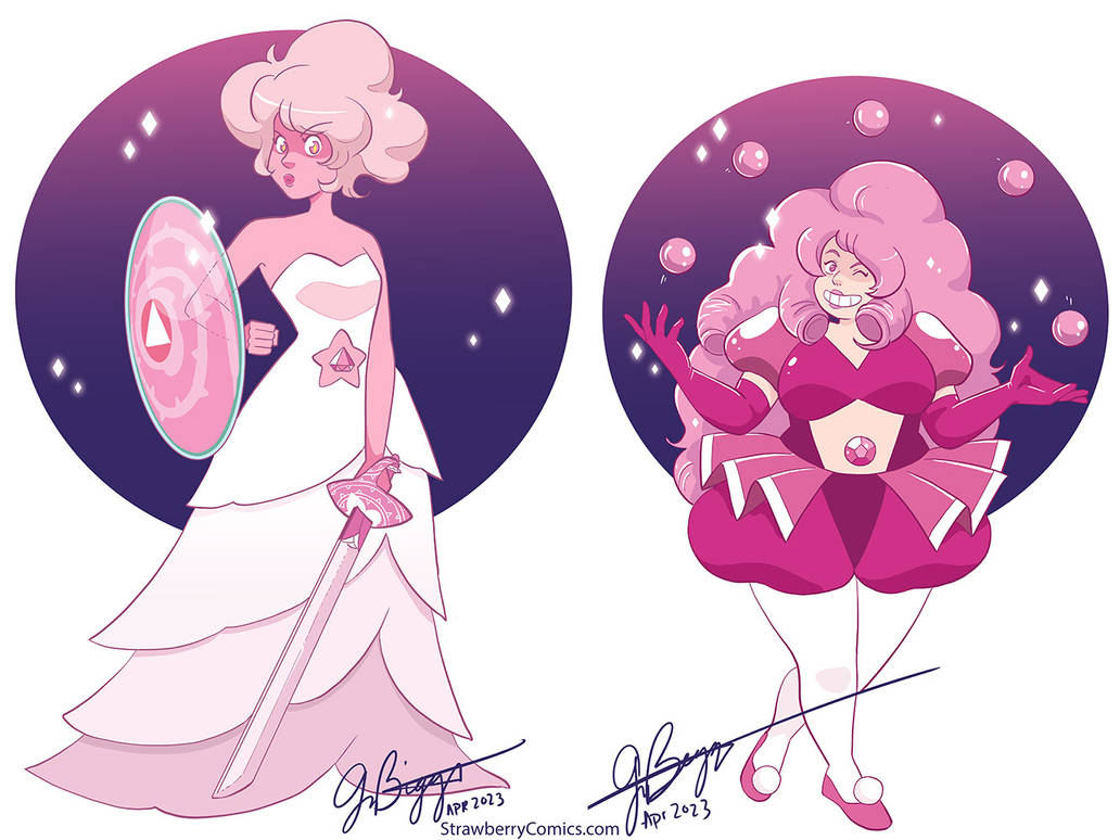 Steven Universe Pink Quartz By Strawberrygina On Deviantart