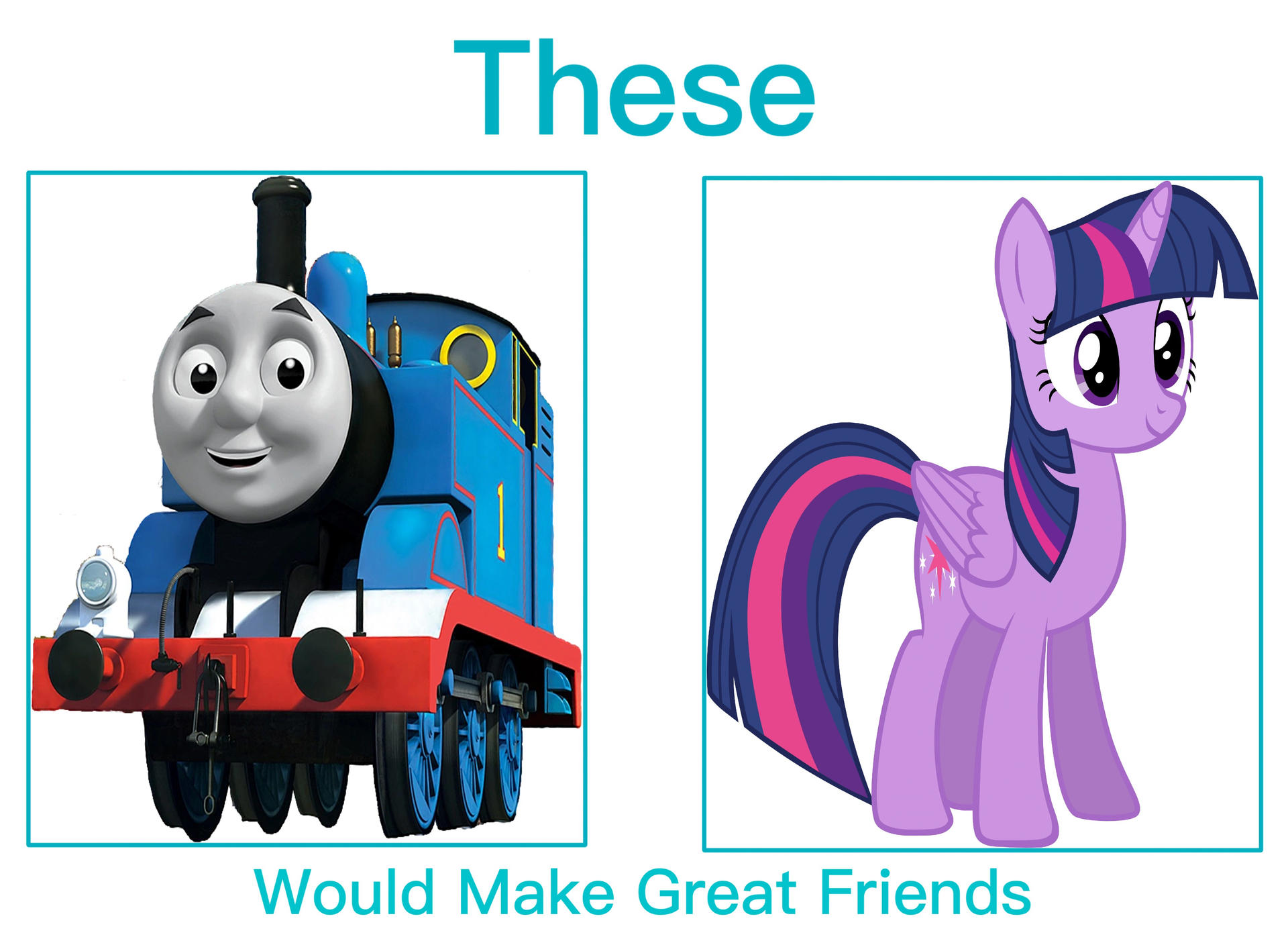 Thomas And Twilight Would Make Great Friends By Awesomegamedude10 On