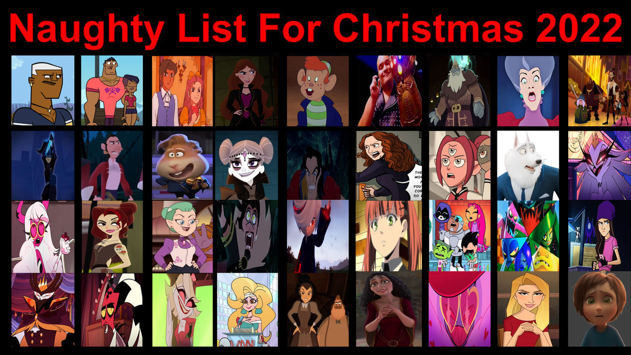My Naughty List For Christmas 2022 By Nicolefrancesca On Deviantart