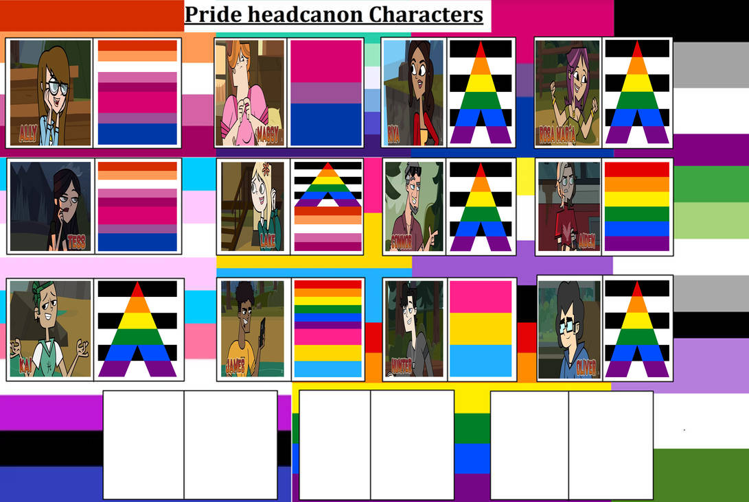 Disventure Camp Characters Pride Headcanon By Nicolefrancesca On Deviantart
