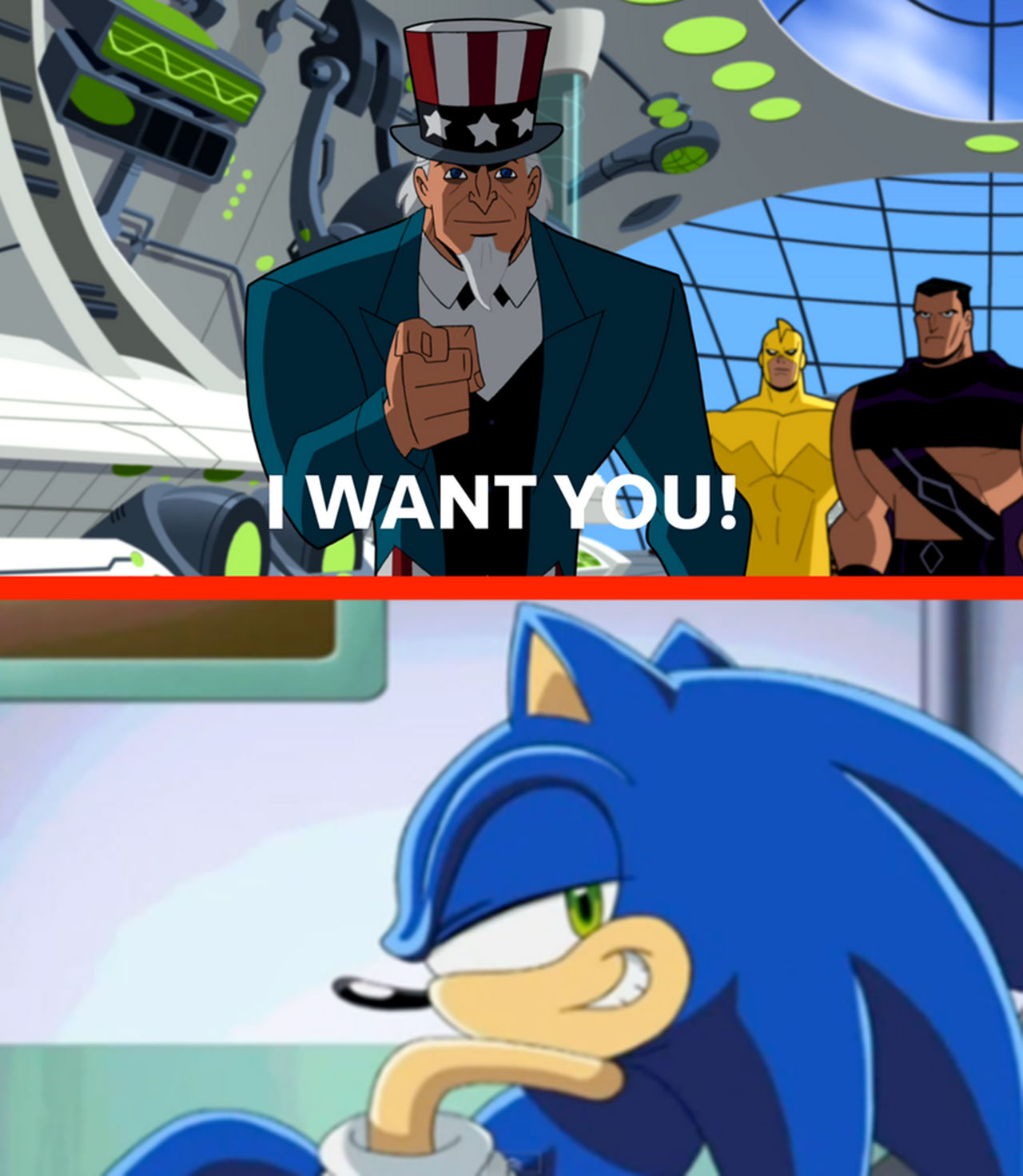 Uncle Sam Wants Sonic By Nicolefrancesca On Deviantart