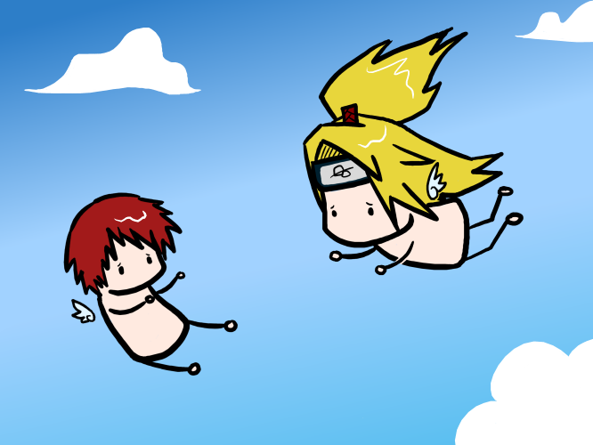 NARUTO: Falling by Aryn2108 on DeviantArt