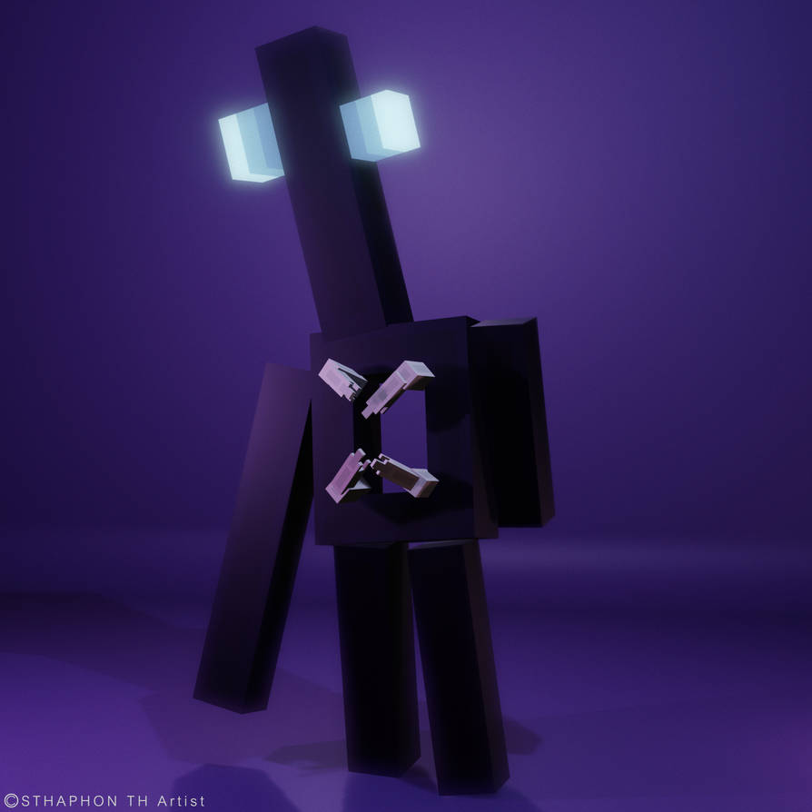 Minecraft Mob Stalker Warden By Sthaphonth On Deviantart
