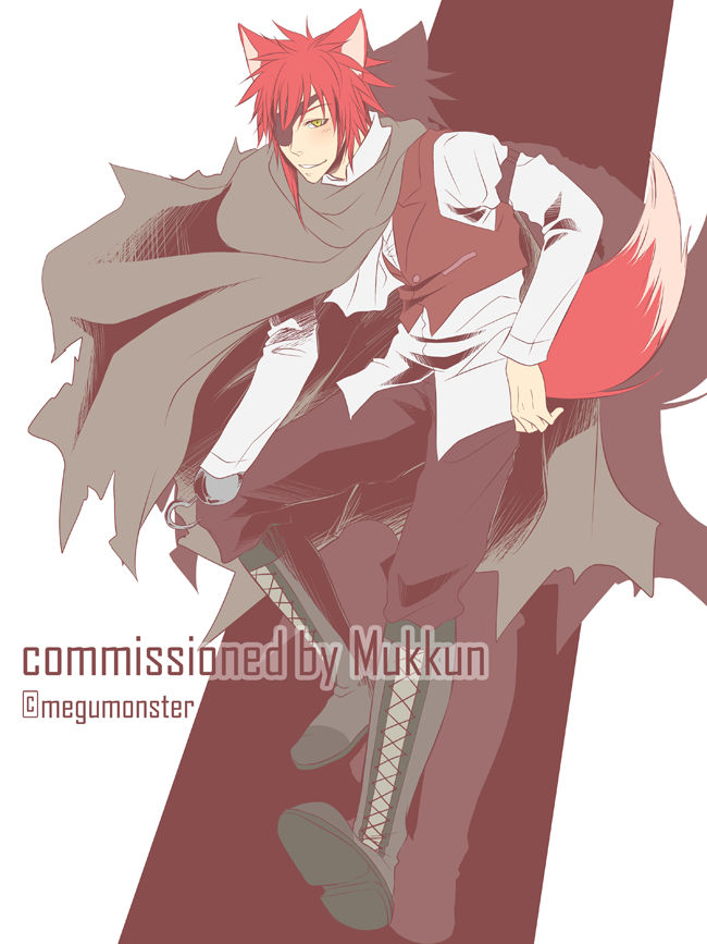Comm Foxy By Megumonster On Deviantart