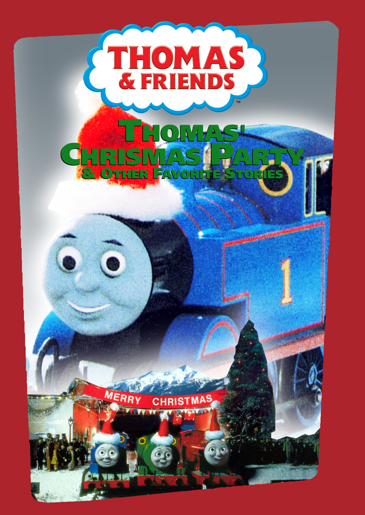 Thomas' Christmas Party (my custom DVD style) by NickTheDragon2002 on ... Thomas' Christmas Party (my custom DVD style) by NickTheDragon2002 on ...
