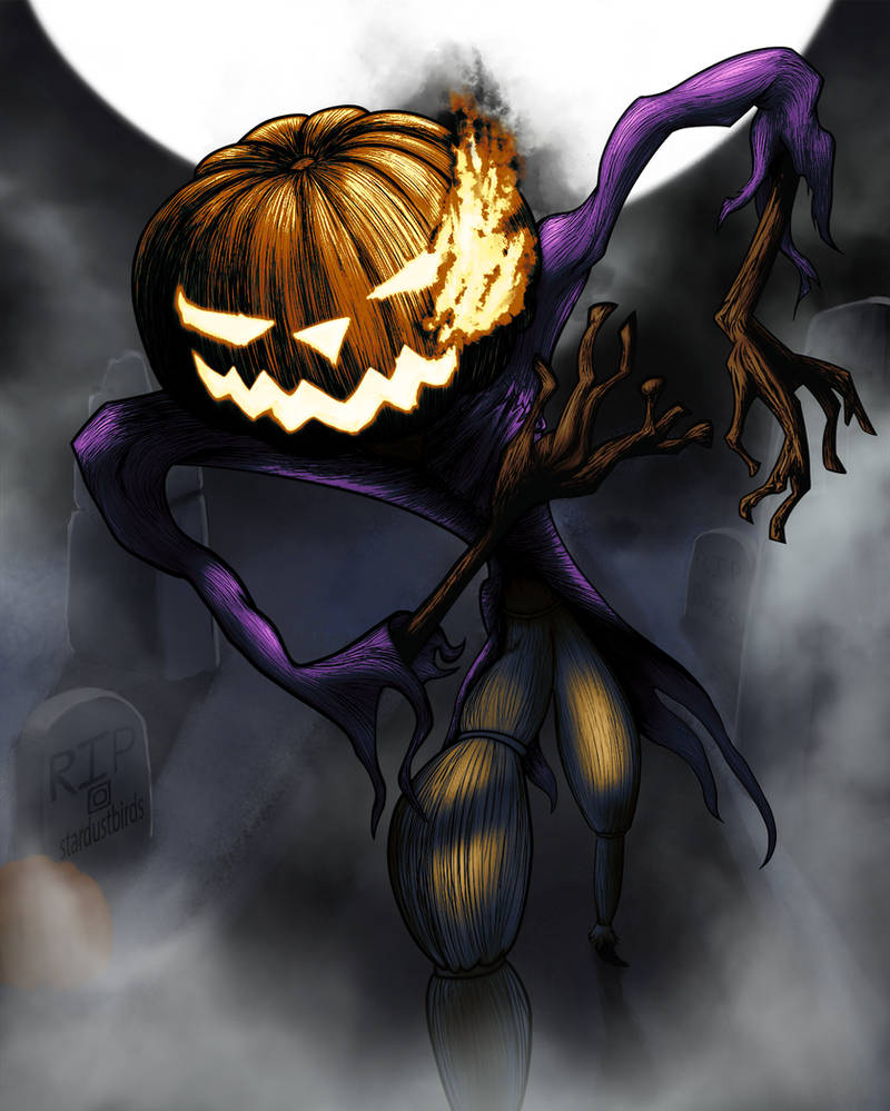The Pumpkin King Jack Skellington By Stardustbirds On Deviantart