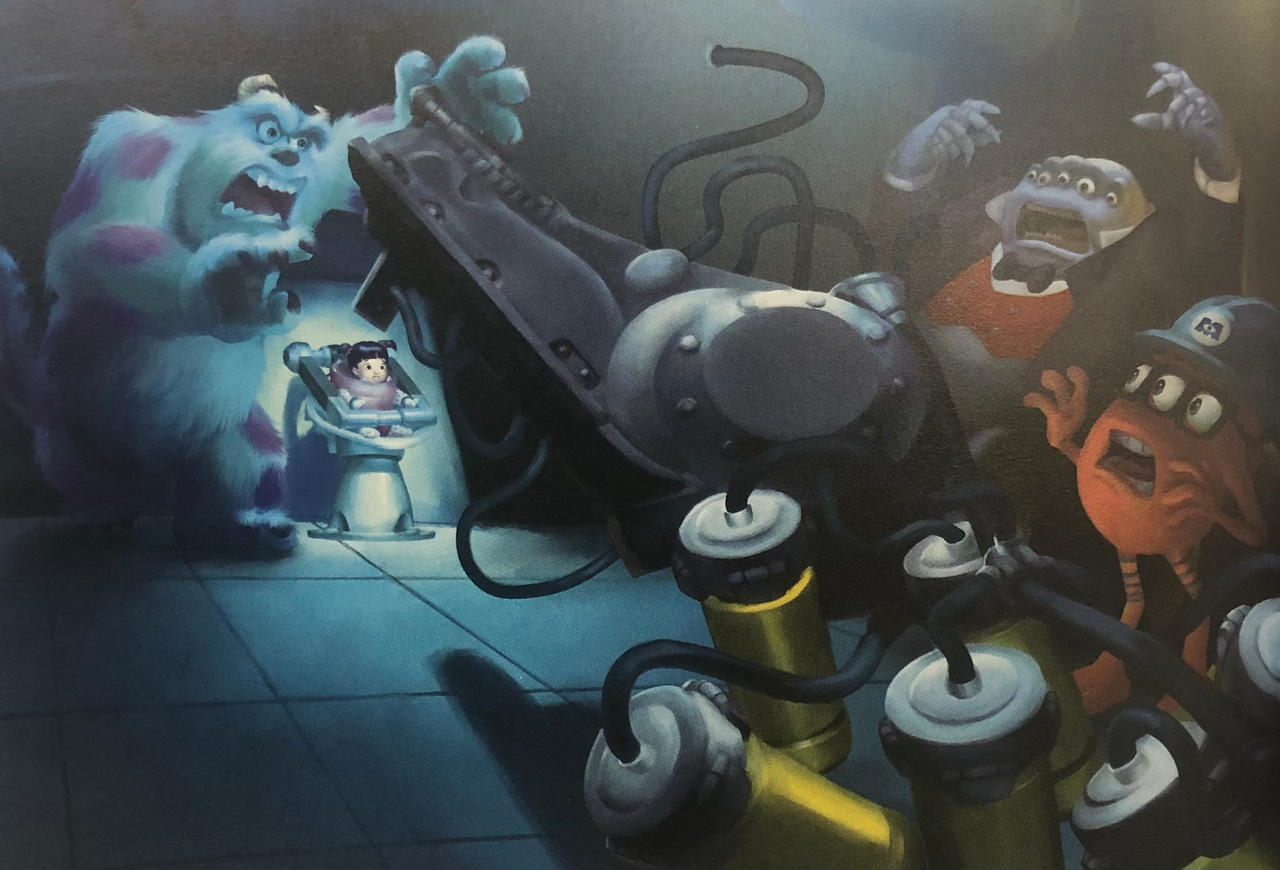 Sulley Rescues Boo By Samuelblomquist10 On Deviantart