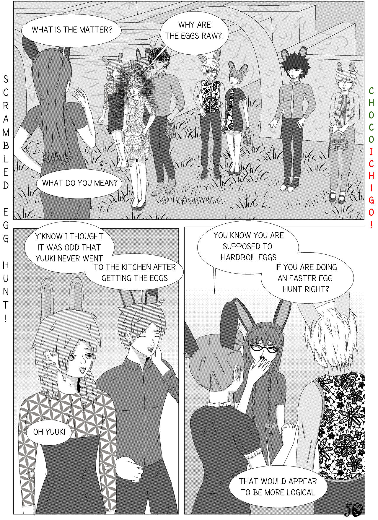 Scrambled Egg Hunt Page 5 By Desirousdreamer On Deviantart