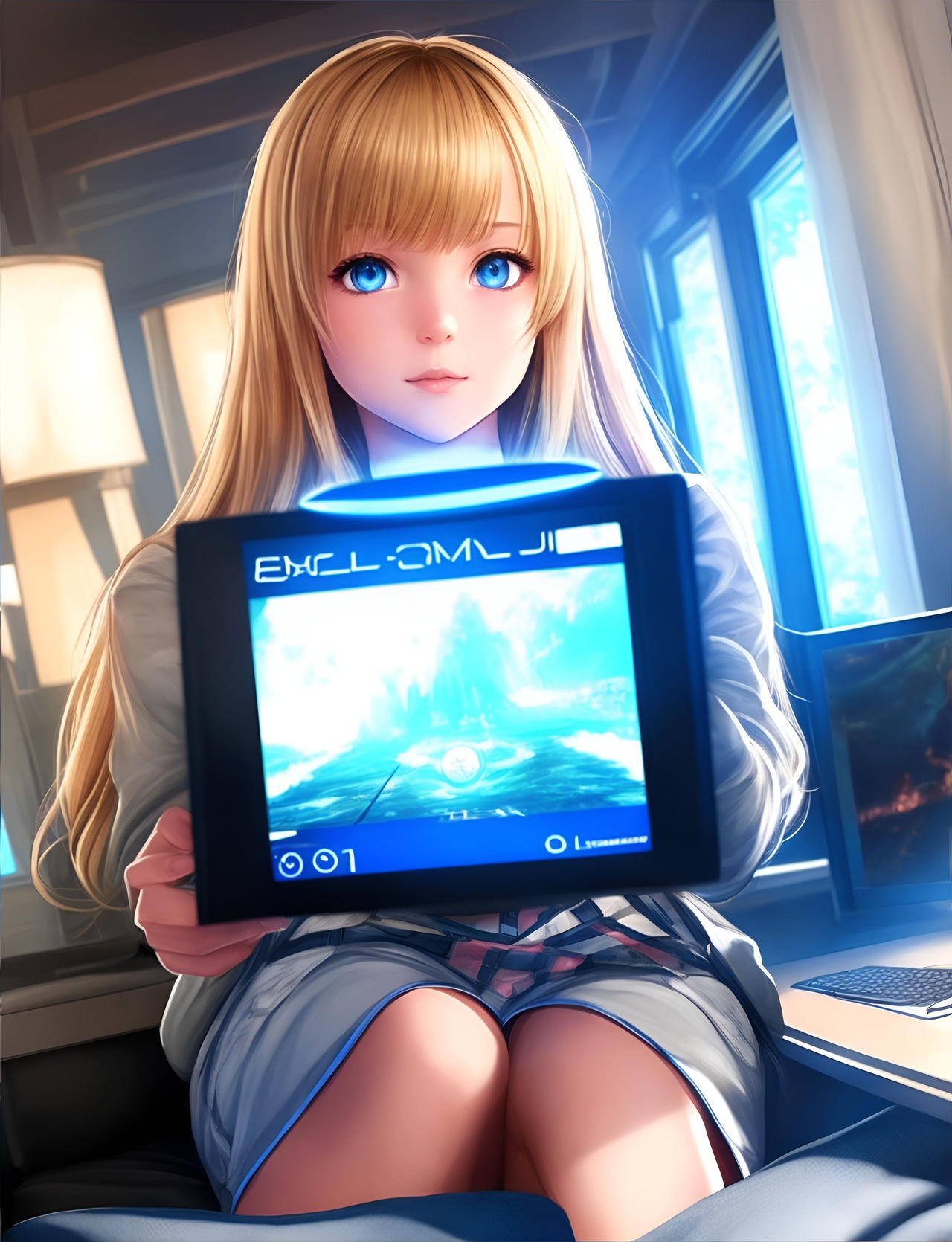 Gaming Girl 06a By Ishi99 On Deviantart