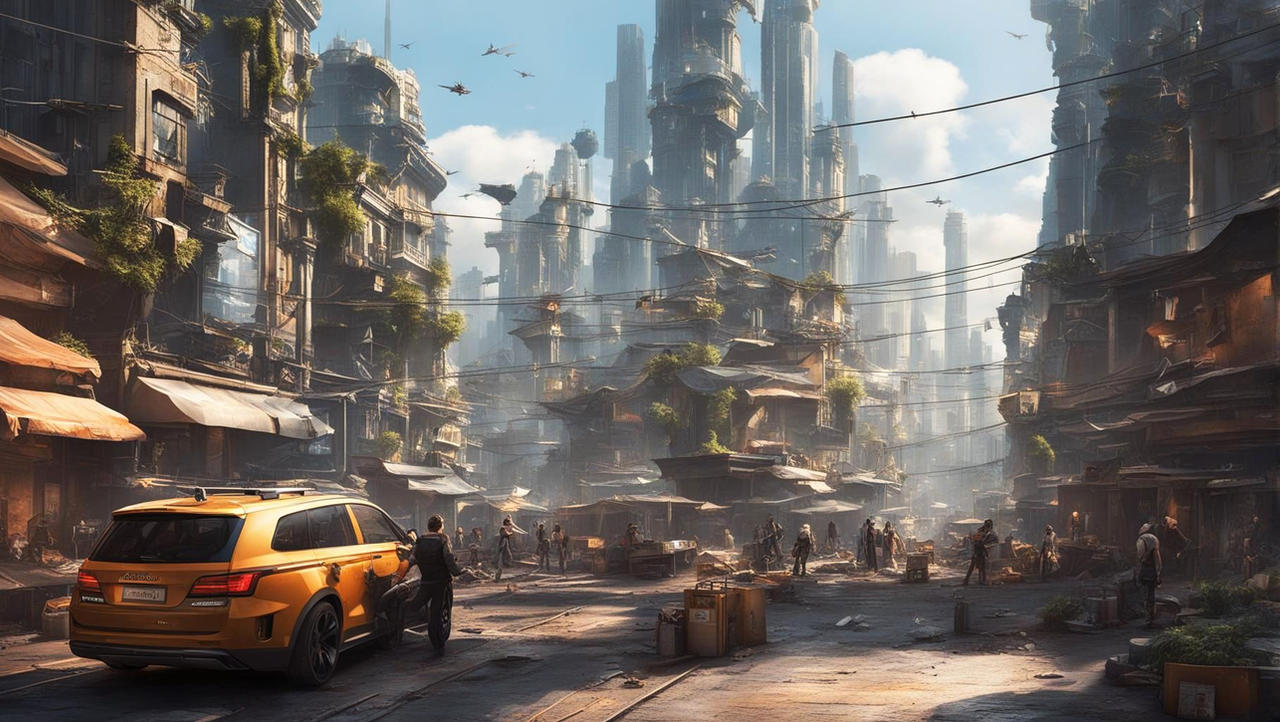 Futuristic City View by ishi99 on DeviantArt Futuristic City View by ishi99 on DeviantArt