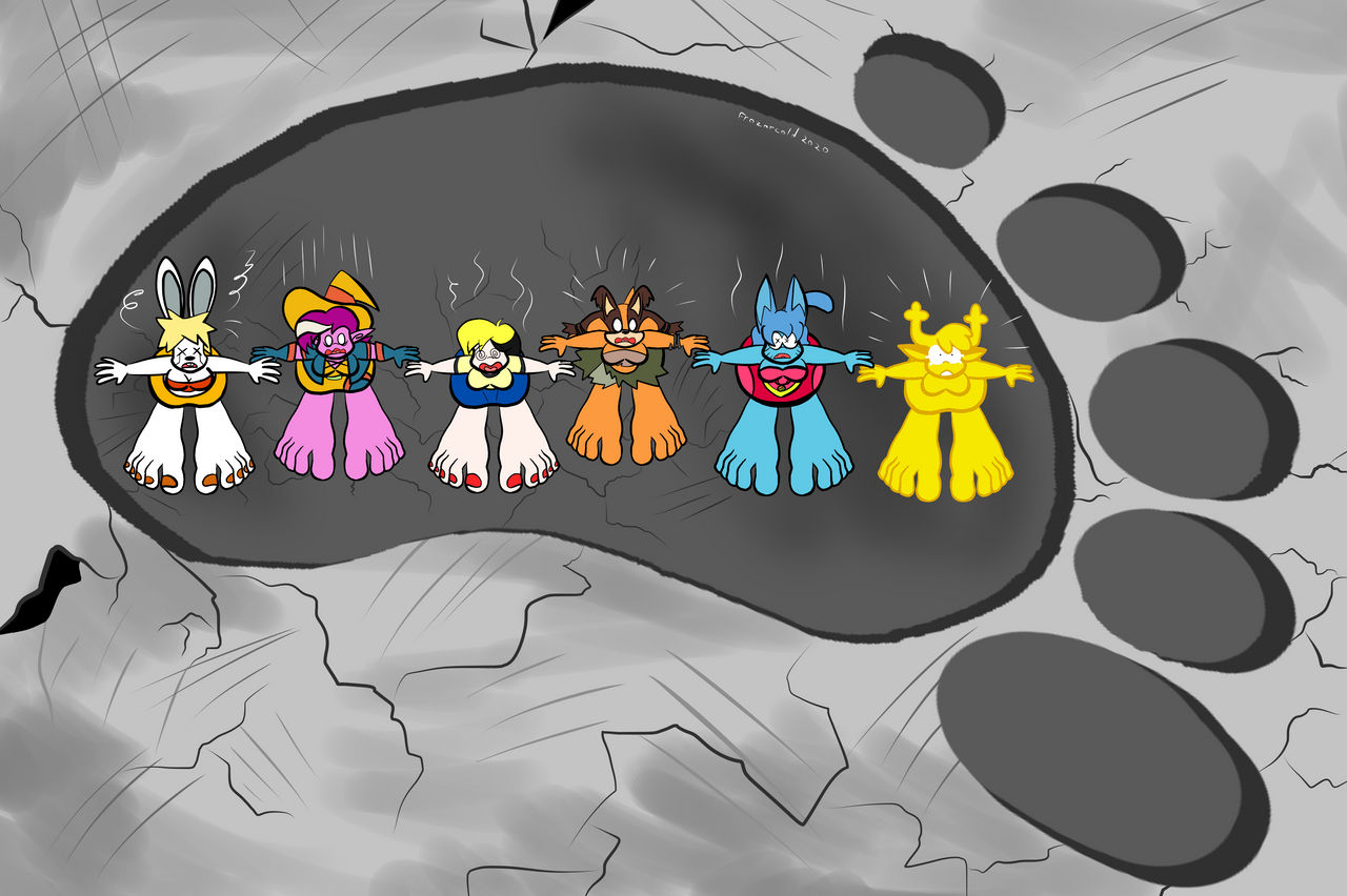 Flattened Gals Update By Frozarcold On Deviantart