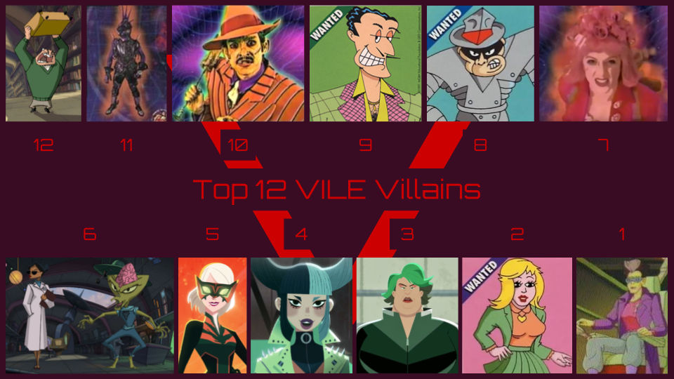 Top 12 Vile Villains By Jjhatter On Deviantart