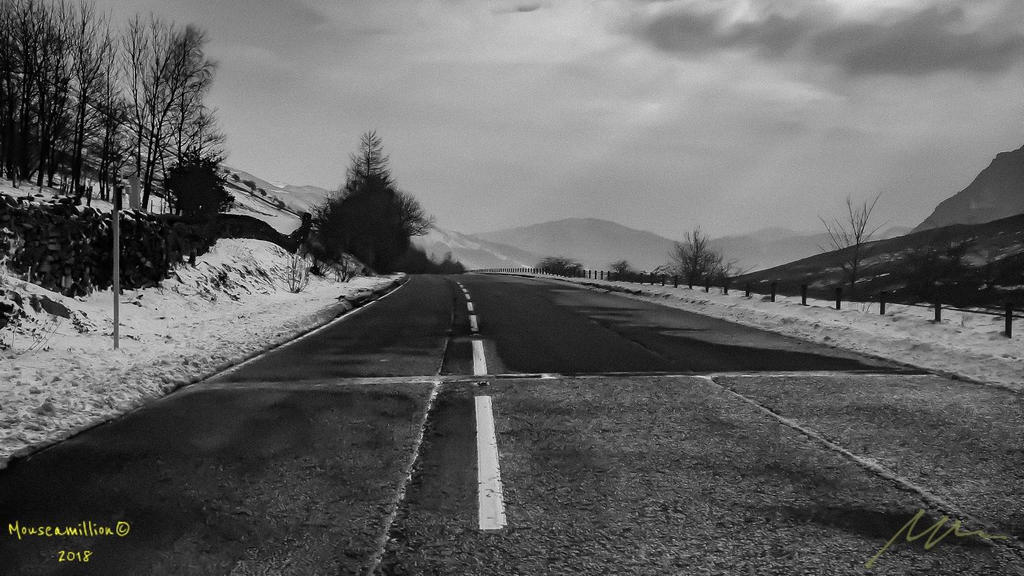 Deserted Road By Mouseamillion On DeviantArt deserted-road-by-mouseamillion-on-deviantart