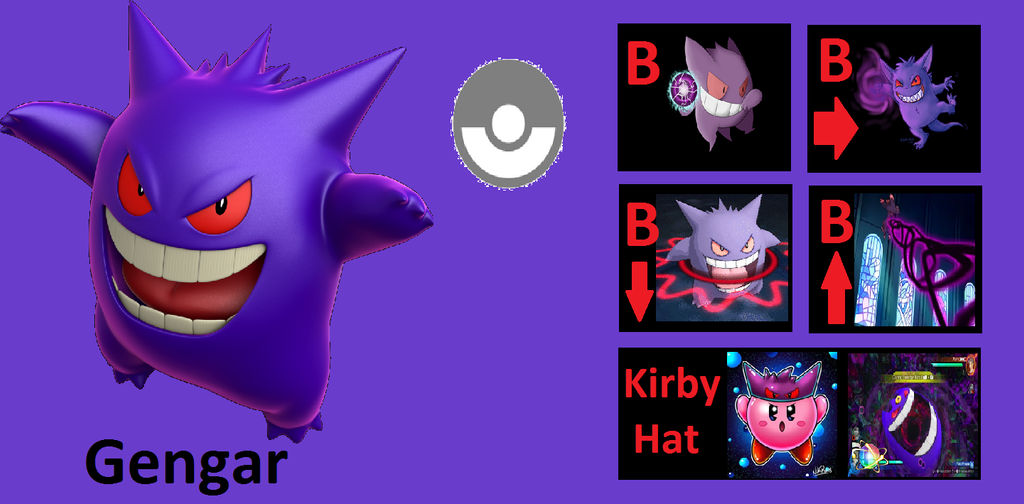 Gengar Moveset By Movesetssmash5switch On Deviantart