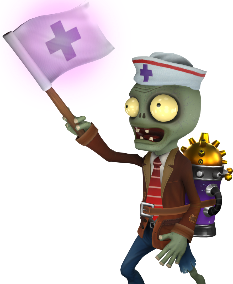 Pvzgw2 Healzombie Render By Drybones6402 On Deviantart