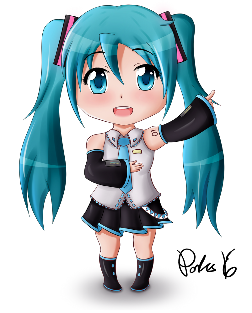 Chibi Miku By Kiaou On Deviantart