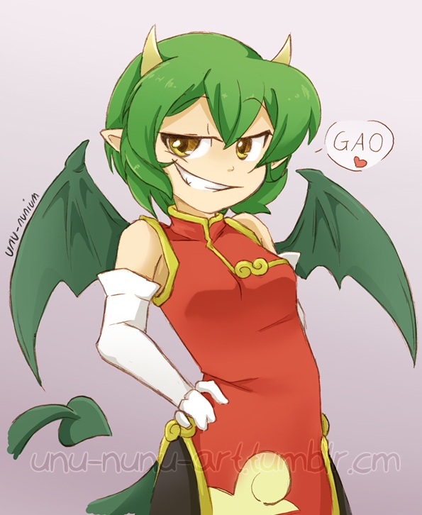 Puyo Puyo Draco Centauros By Unu Nunium On Deviantart