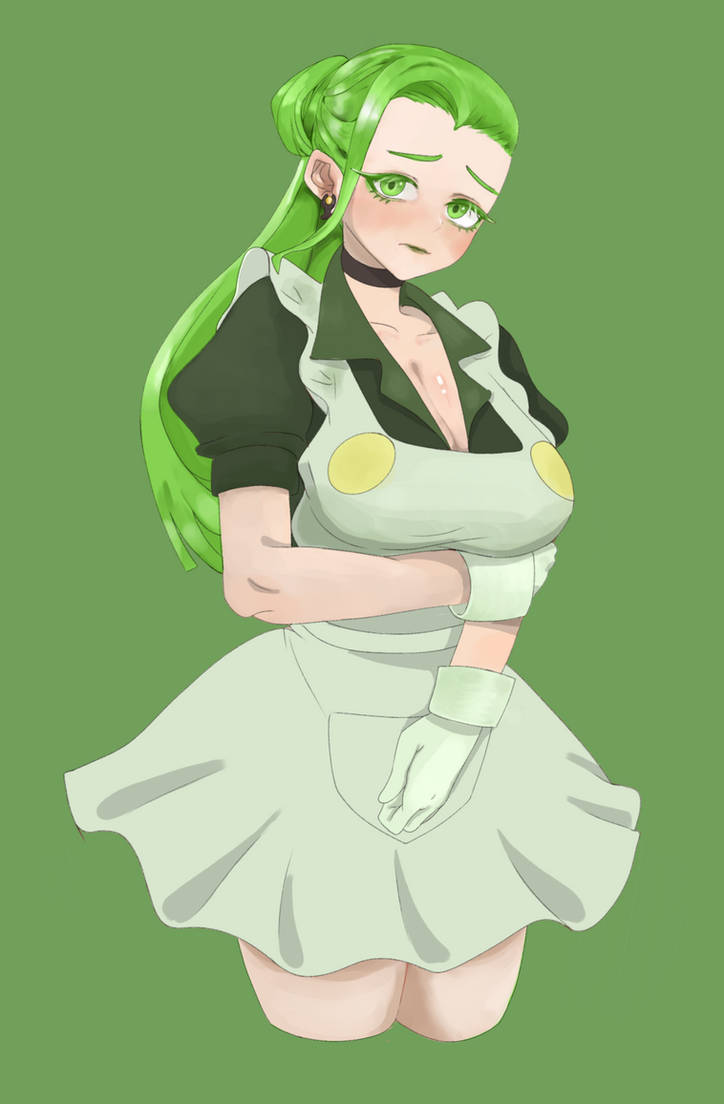 Oc In Maid Outfit By Leonbek On Deviantart
