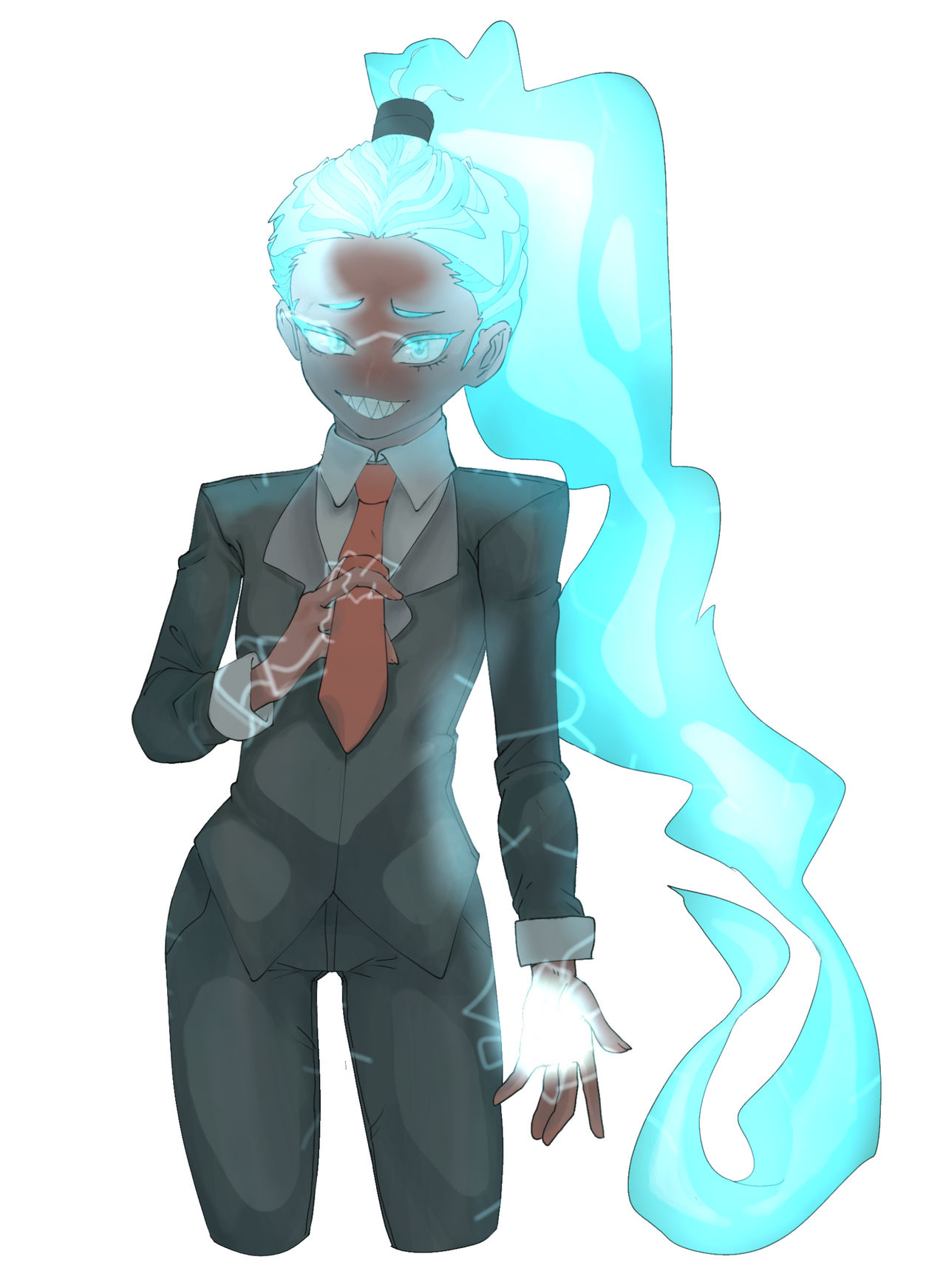 Lightning Oc Girl By Leonbek On Deviantart