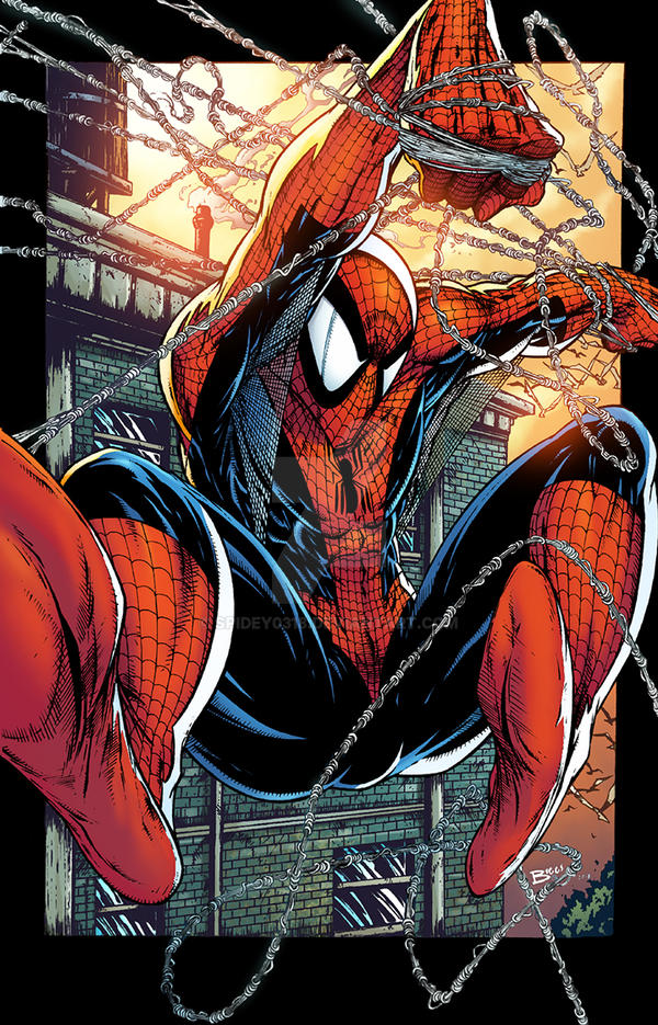 The Amazing Spider-man Colored Version By Spidey0318 On Deviantart