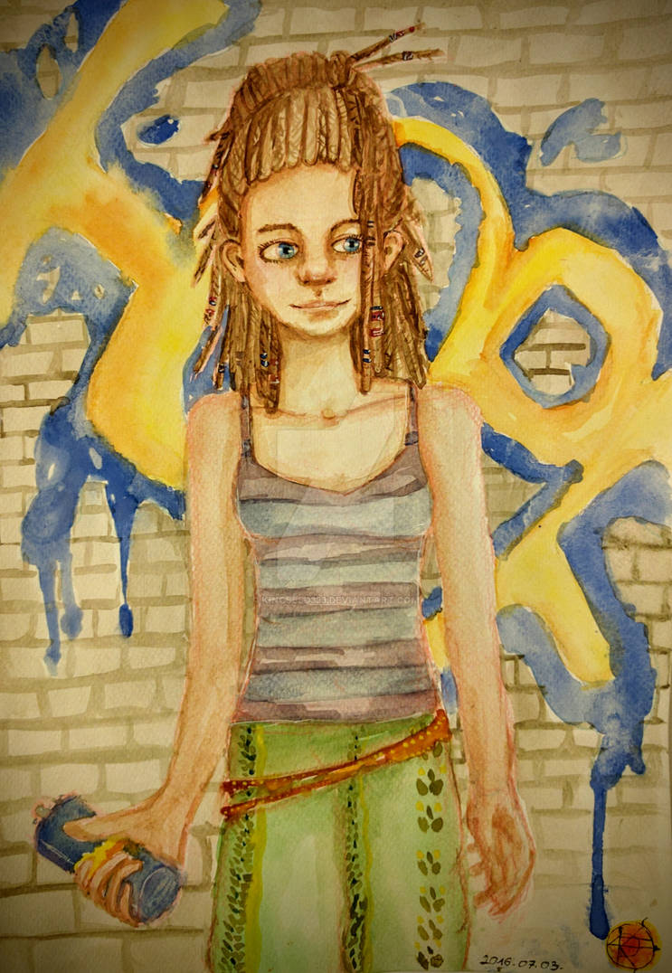 49 Graffiti Girl By Kincsesd333 On Deviantart