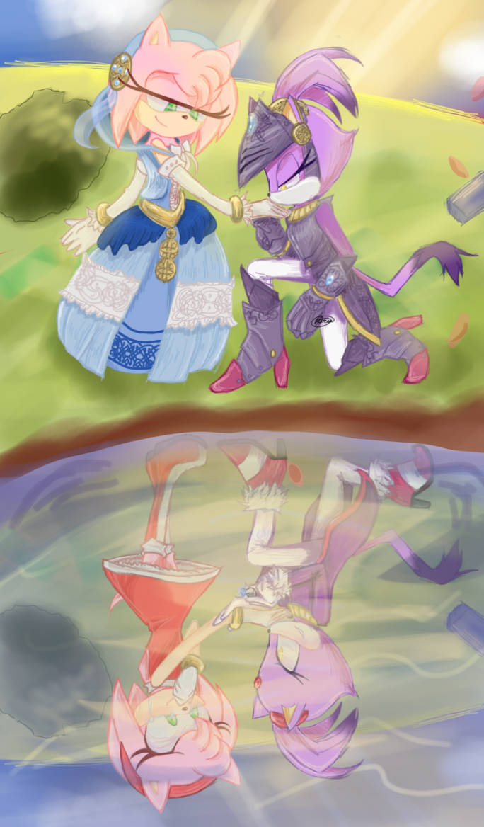 Amy X Blaze In Worlds Apart By Kirsa W On Deviantart