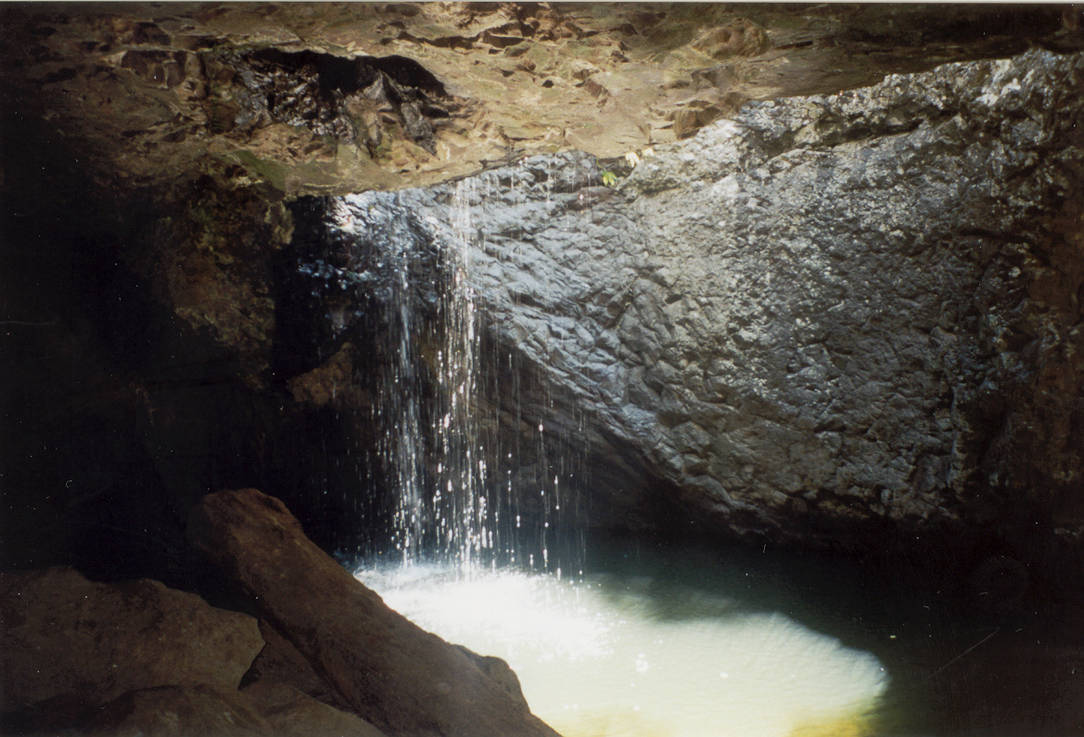 Cave Waterfall by Stormwolfe on DeviantArt