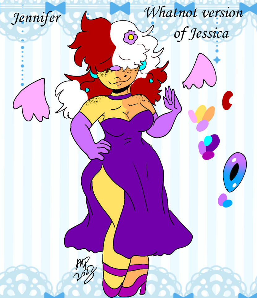 Whatnot version of Jessica, Jennifer by NightmareMP on DeviantArt Whatnot version of Jessica, Jennifer by NightmareMP on DeviantArt
