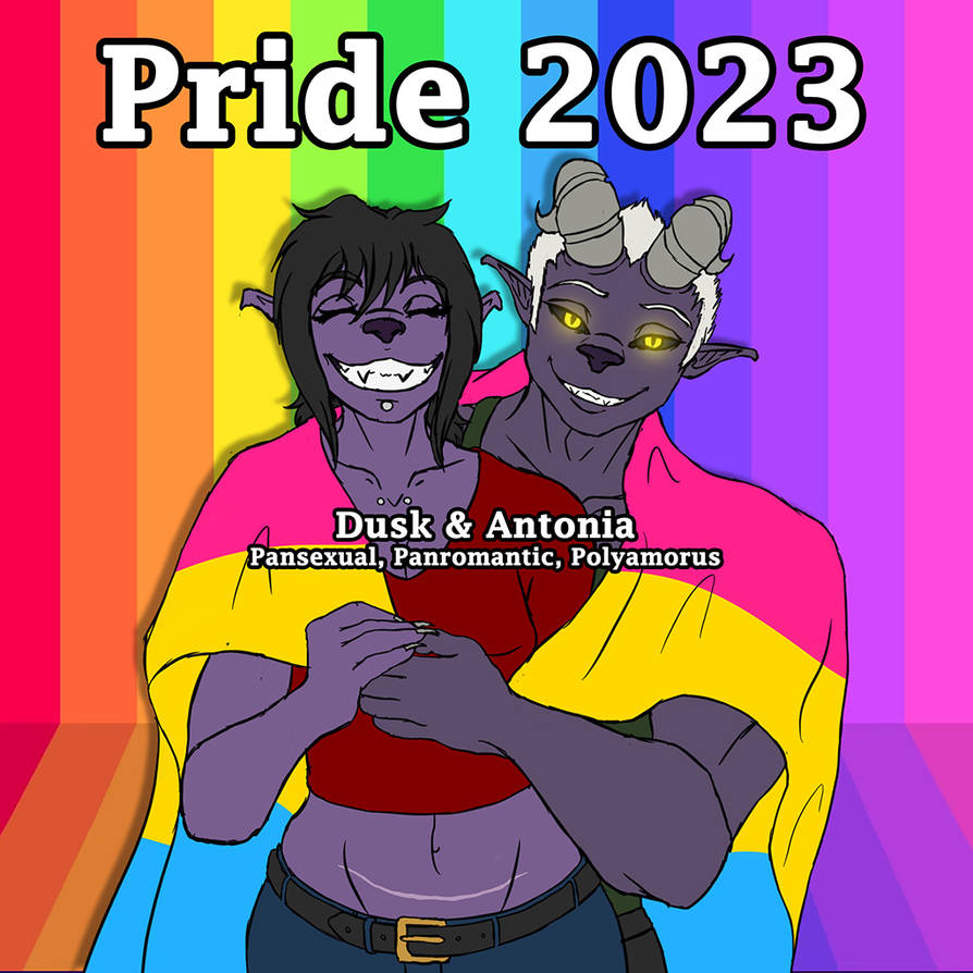 Pride 2023 Dusk And Antonia By Alkalinearts On Deviantart