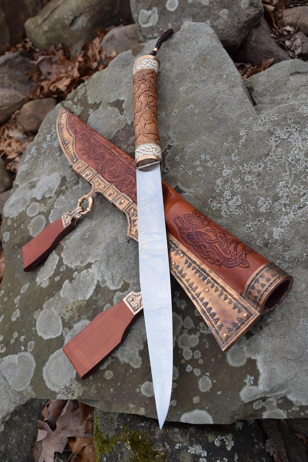 Thorvaldr's Seax by Heisenblade on DeviantArt Thorvaldr's Seax by Heisenblade on DeviantArt