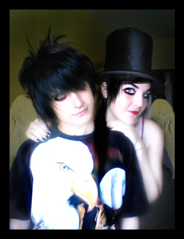 magician girl with emo boy ... by misteRo-spes on DeviantArt