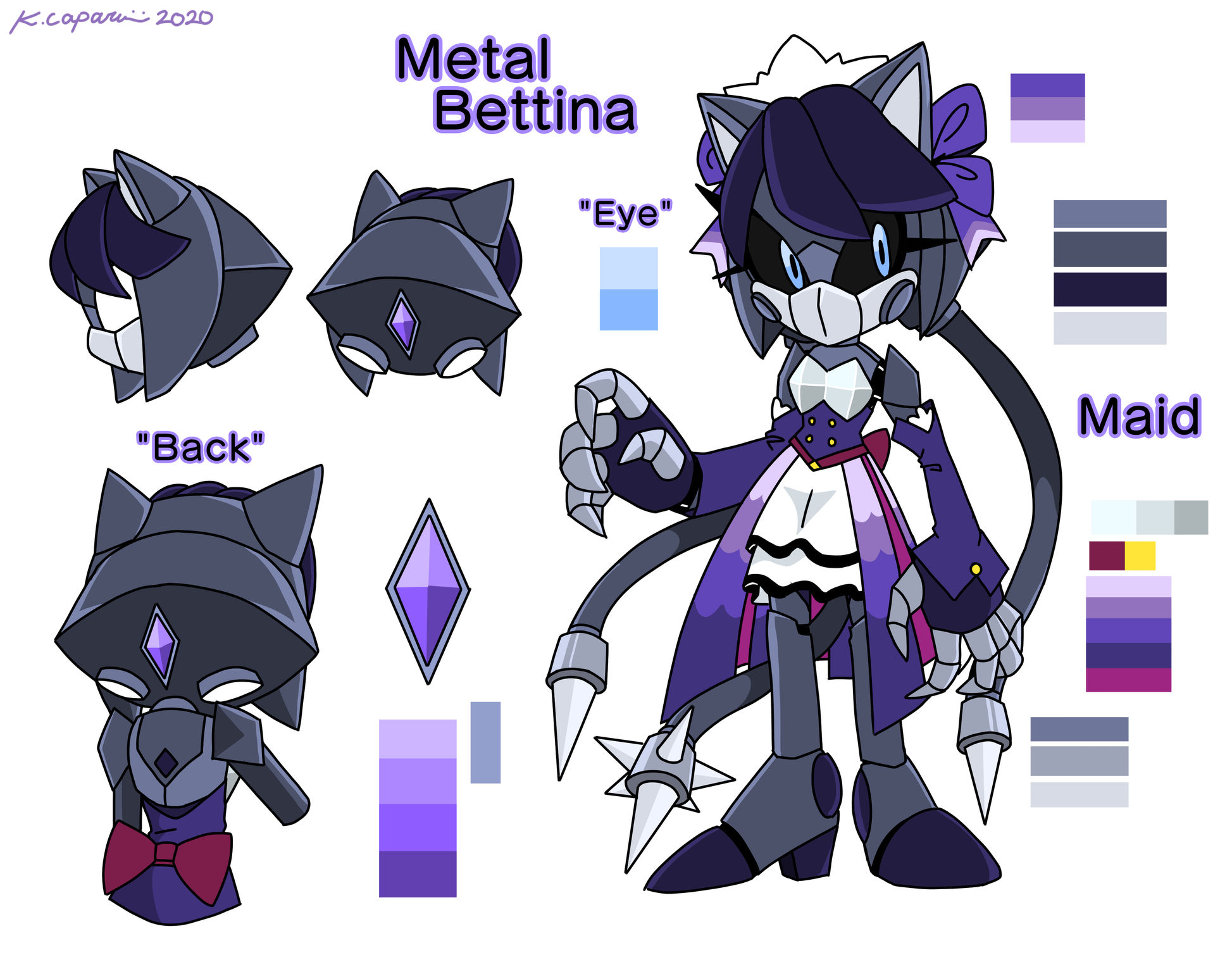 Metal Bettina Sonic Oc By Kanayanga On Deviantart