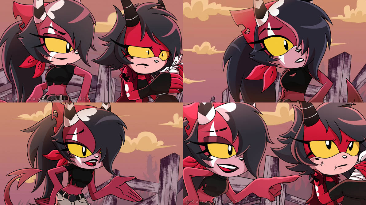Helluva Boss S1 Ep5 Sonic Style Sallie May By Kanayanga On Deviantart