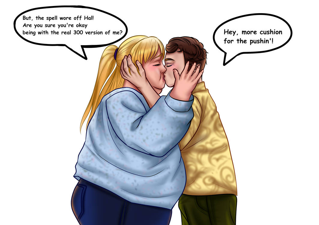 Shallow Hal Kiss By Souperdood On Deviantart