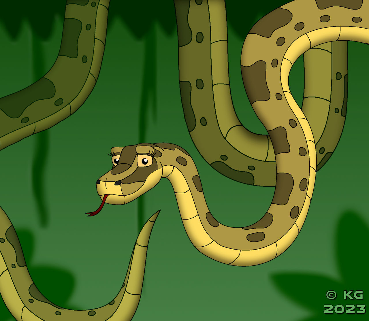 Nile The African Rock Python By Kylgrv On Deviantart