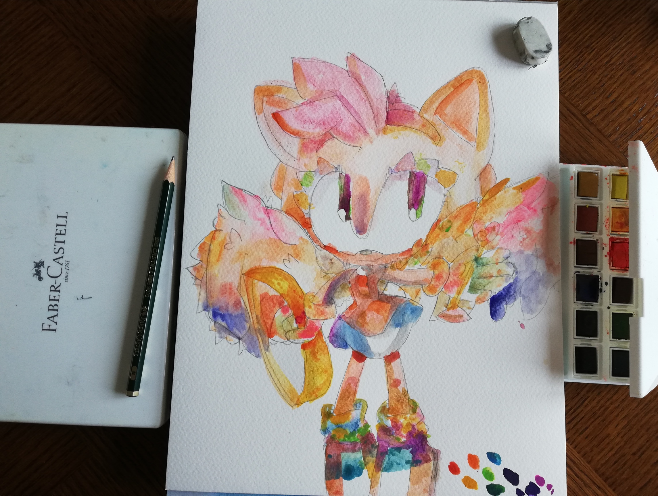 Amy Rose Angel Wind And Rainbow Of Love By Bubbleteacrown On Deviantart