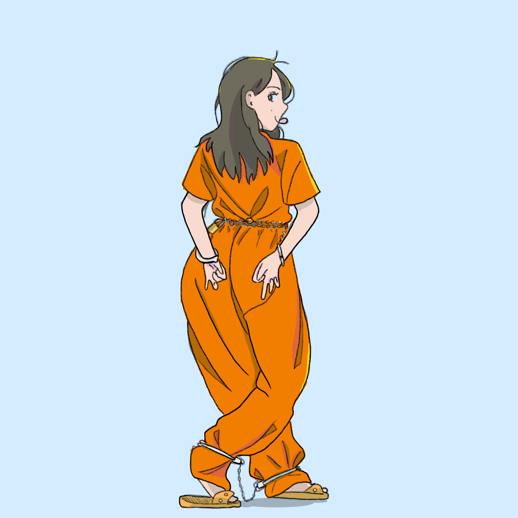 Feera Cuffed Behind By Sousskhan23 On Deviantart