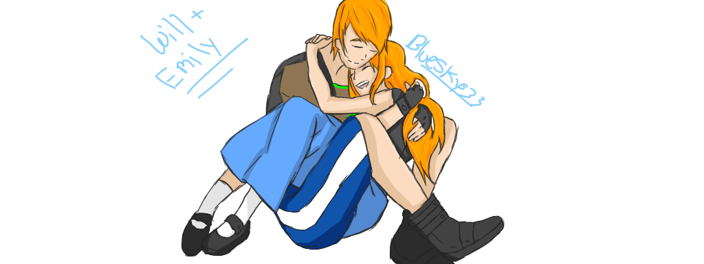 Will And Emily Commission For Willdynamo55 By Hallowsky33 On Deviantart