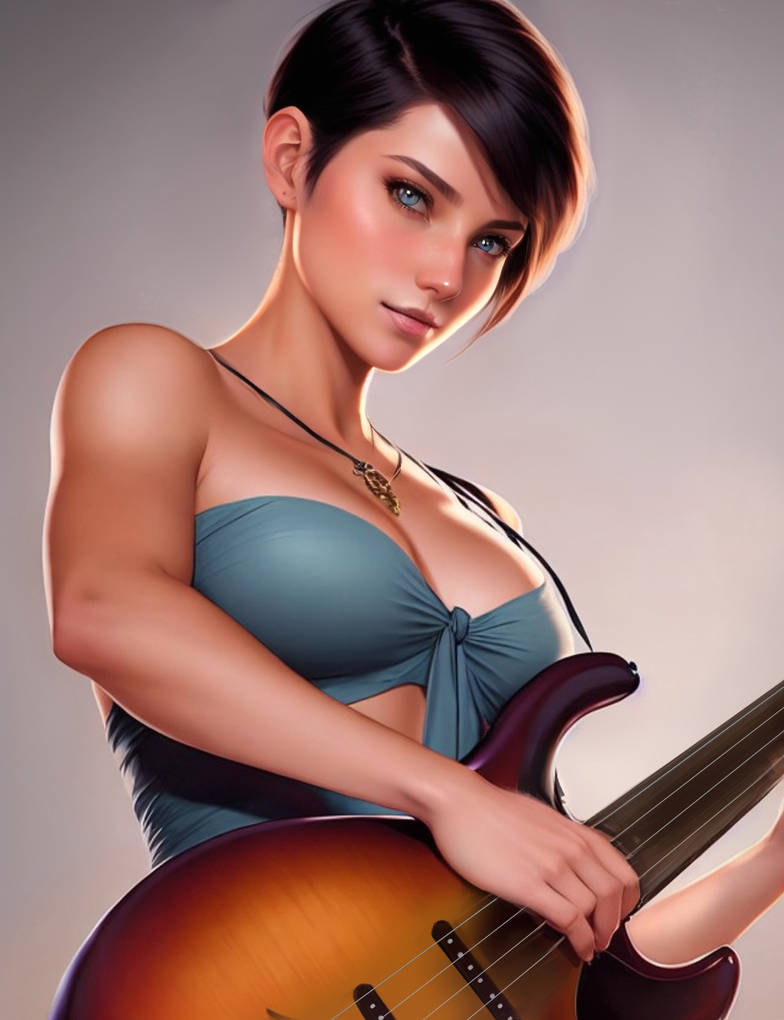 Bass Girl By Karlito4 On Deviantart
