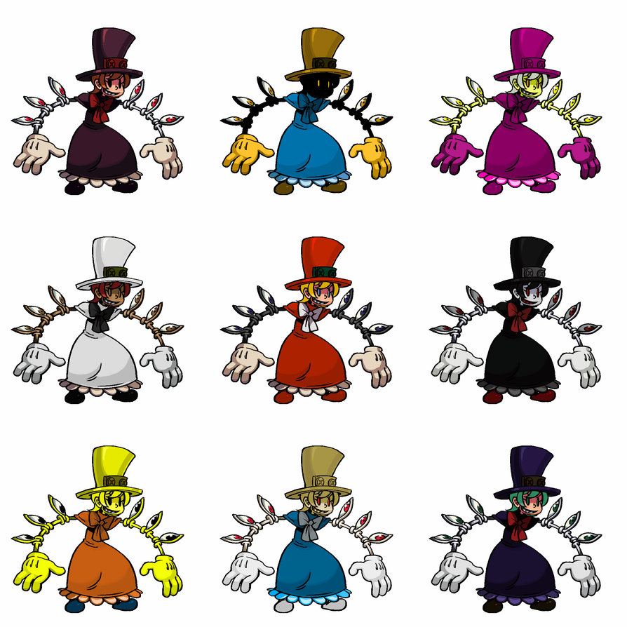 Peacock custom palette swaps by DJProfessorM on DeviantArt Peacock custom palette swaps by DJProfessorM on DeviantArt