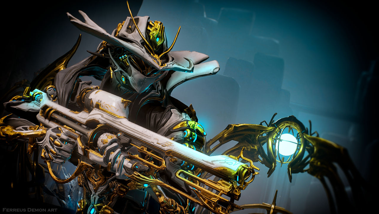 Warframe Mesa Prime By Ferreusdemonart On Deviantart