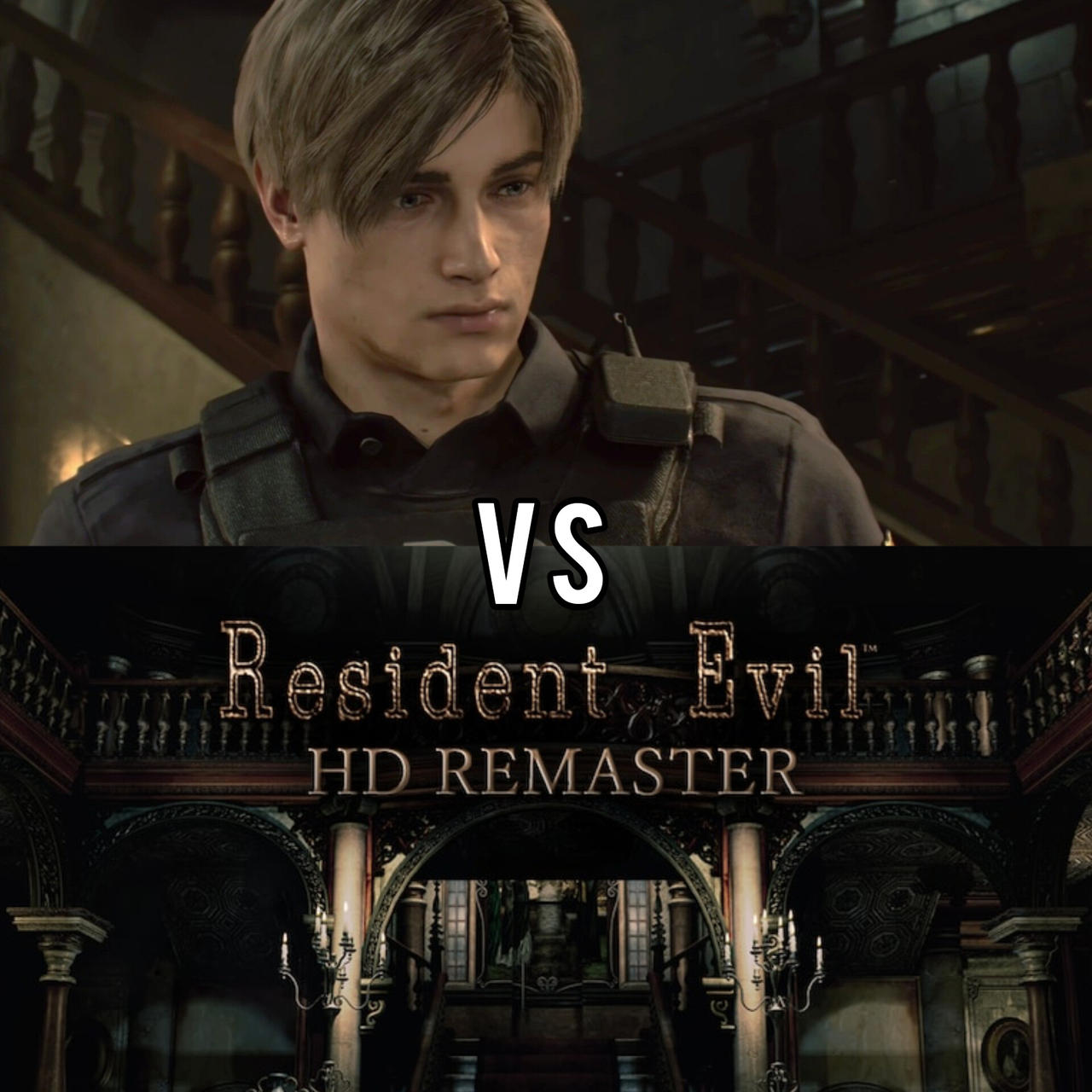 Leon Kennedy ( RE2 Remake ) vs RE HD ( 2002 ) by 8410 on DeviantArt Leon Kennedy ( RE2 Remake ) vs RE HD ( 2002 ) by 8410 on DeviantArt