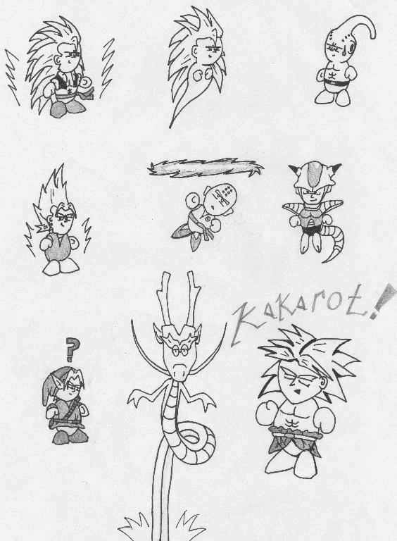 Chibi DBZ Chara's 2 by Shimura-Kazumoto on DeviantArt