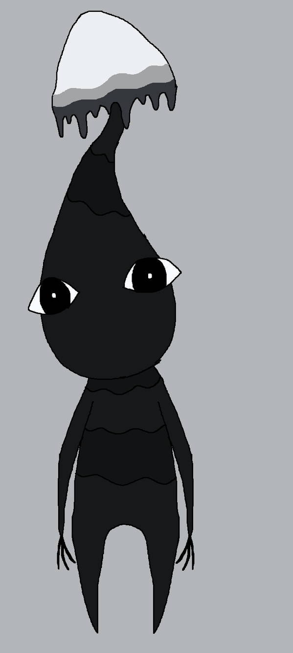 Inkmin aka Black Pikmin by DreamyBones on DeviantArt Inkmin aka Black Pikmin by DreamyBones on DeviantArt