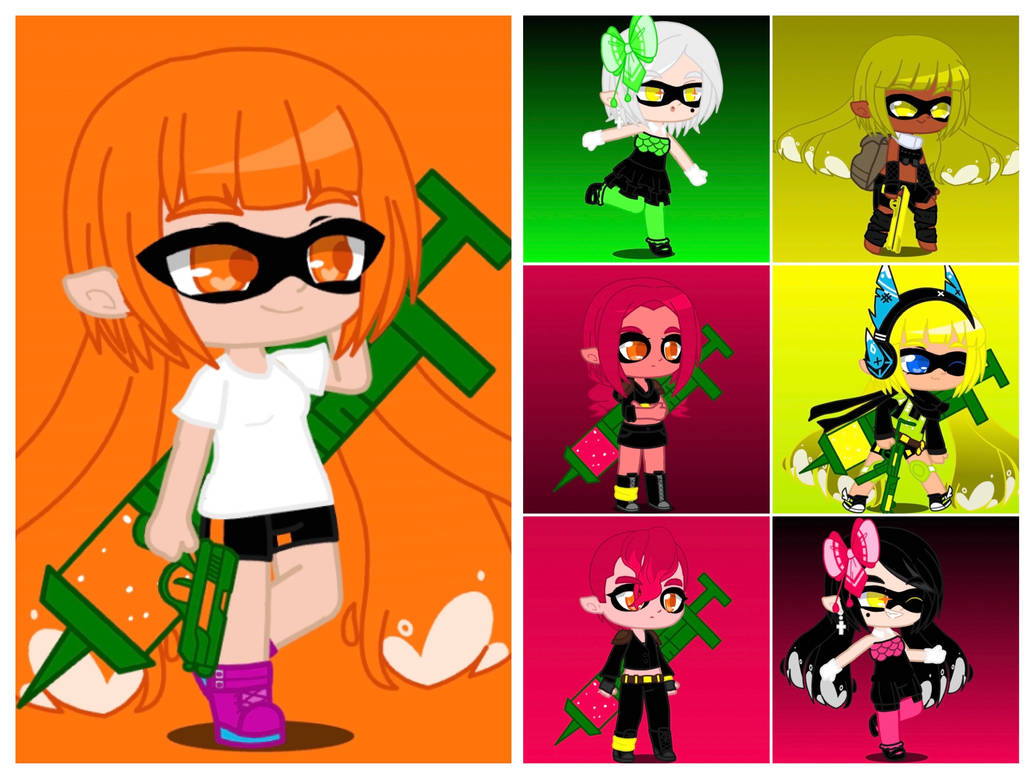 Splatoon Ocs Part 1 By Theshadowsquadron On Deviantart