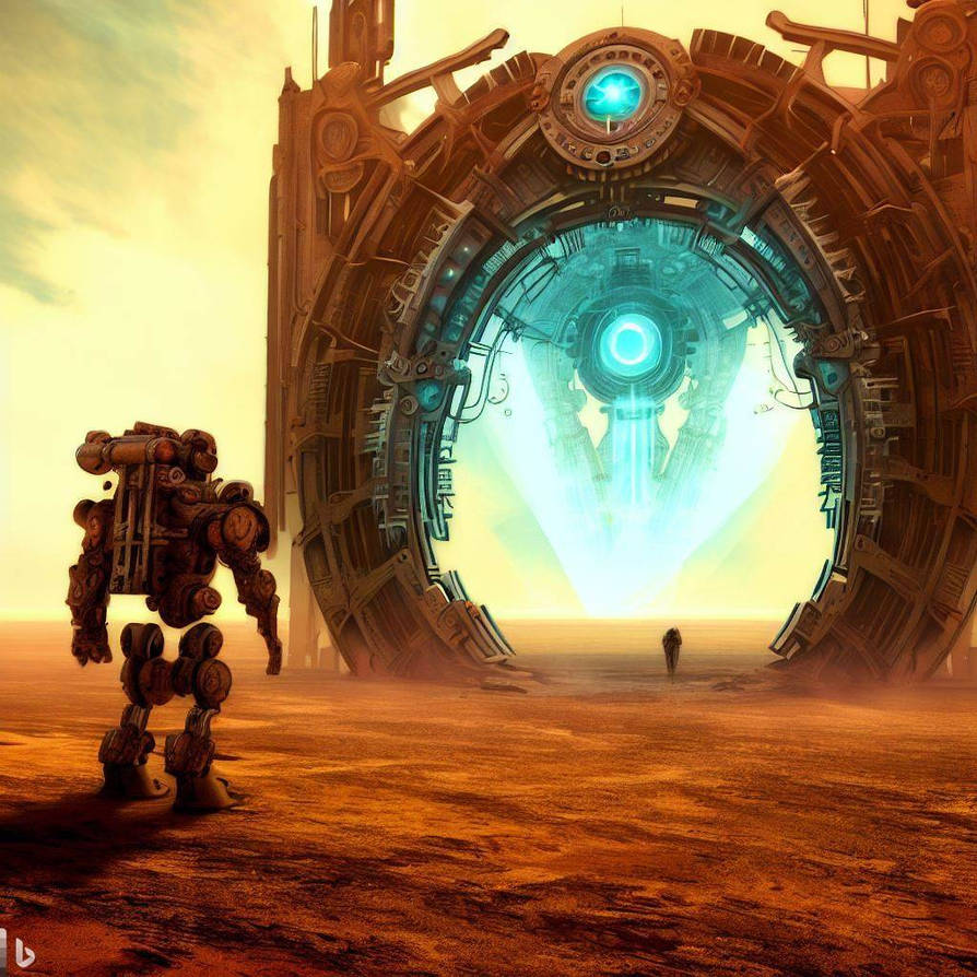 Robot Portal 1 By 583302 On Deviantart