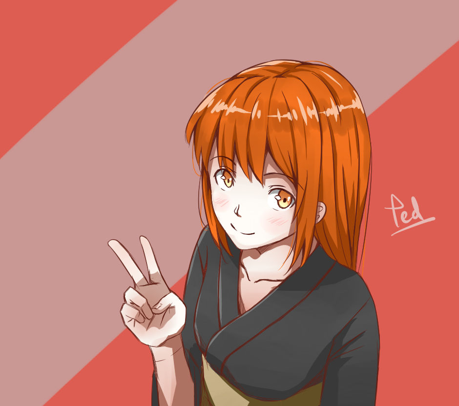 Yukata Girl By No Hikari On Deviantart