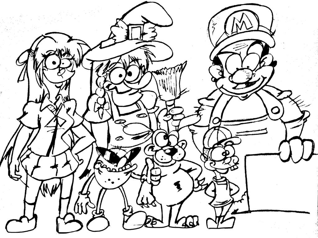 Anime Into Classic Cartoon Style By Crashbandicoot2015 On Deviantart